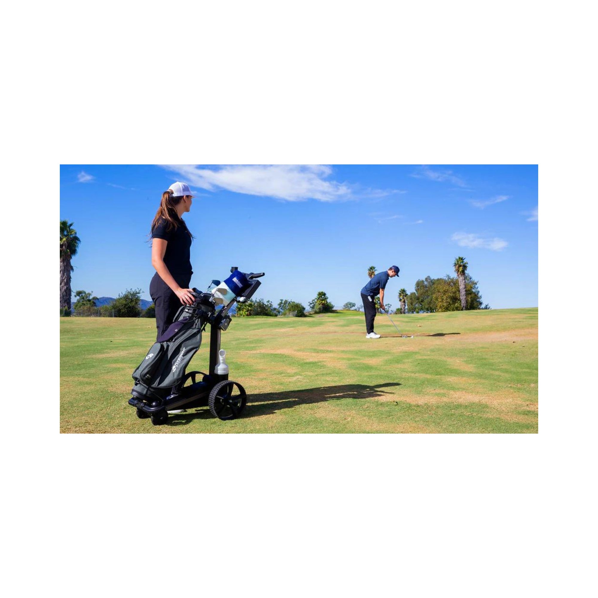 Remote Operated Electric Push Carts – Big Horn Golfer