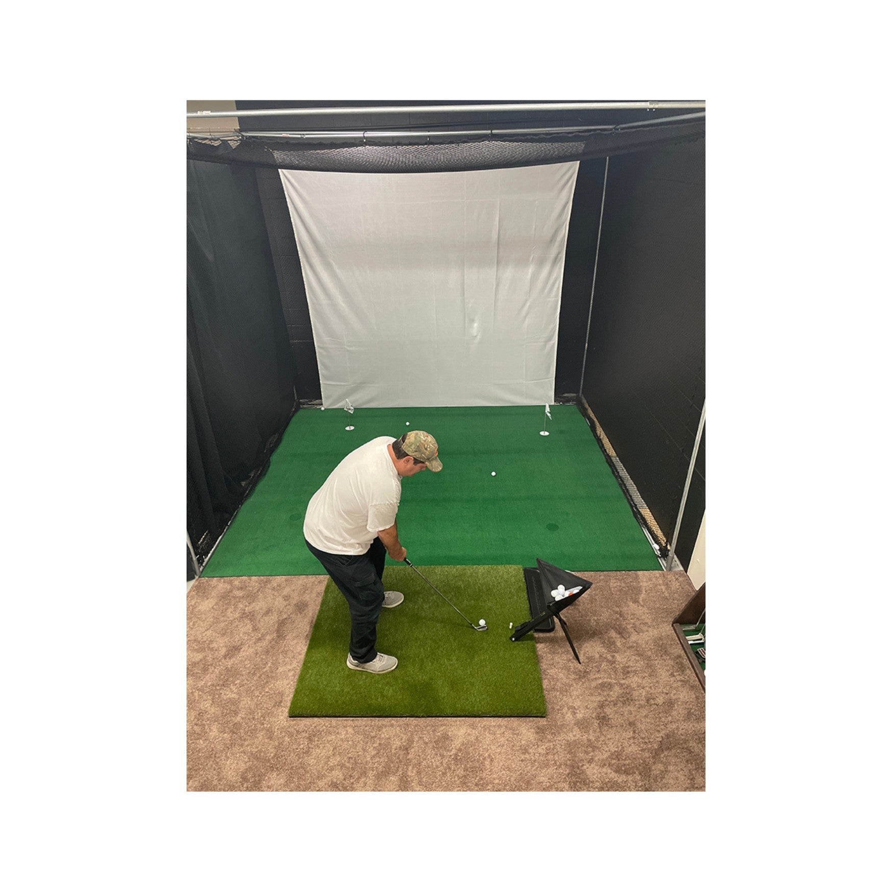 Golf Simulator Flooring Solutions – Big Horn Golfer
