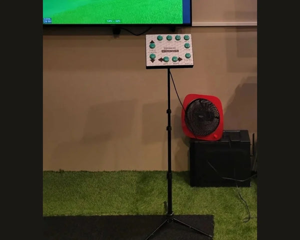 Roxor Golf - Control Box Stand With Backplate – Big Horn Golfer