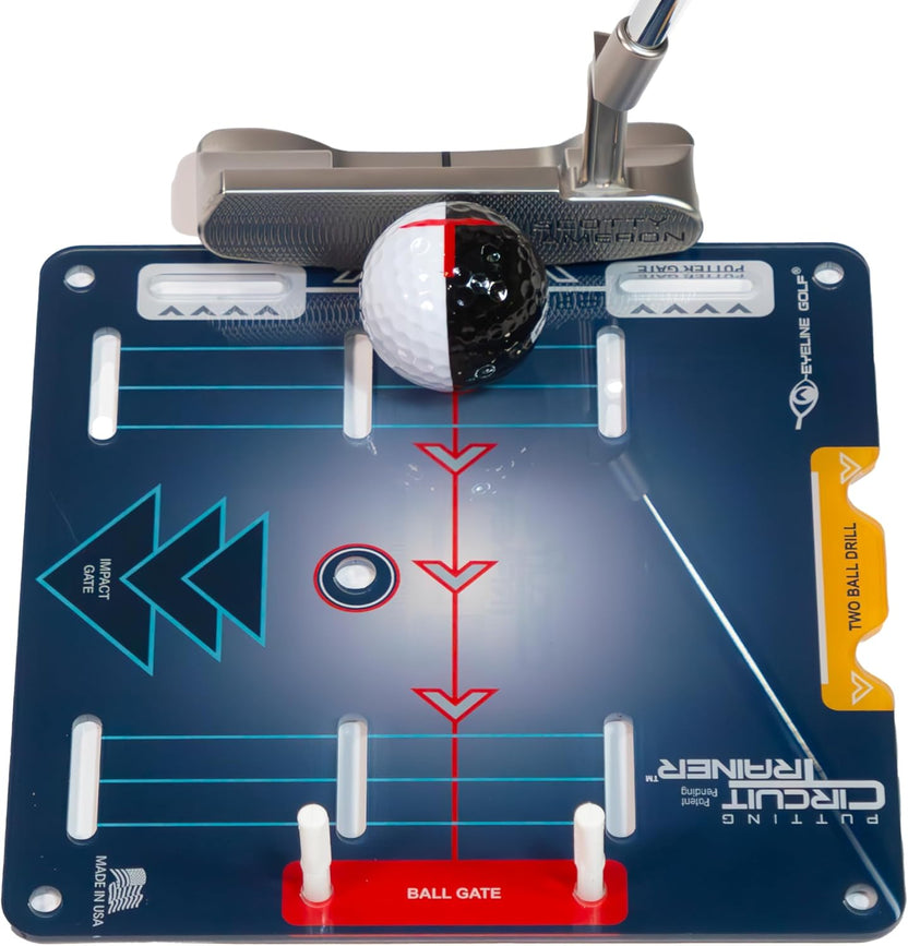 EyeLine Golf PUTTING CIRCUIT TRAINER - BLUE TRAINER – Big Horn Golfer
