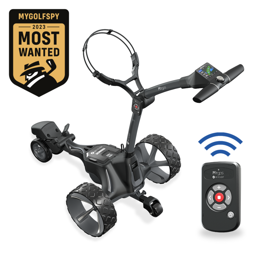 Motocaddy M7 GPS Remote Control Electric Push Cart – Big Horn Golfer