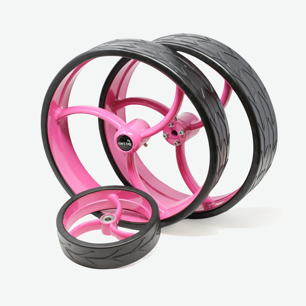 Cart Tek Colored Trolley Wheels – Big Horn Golfer