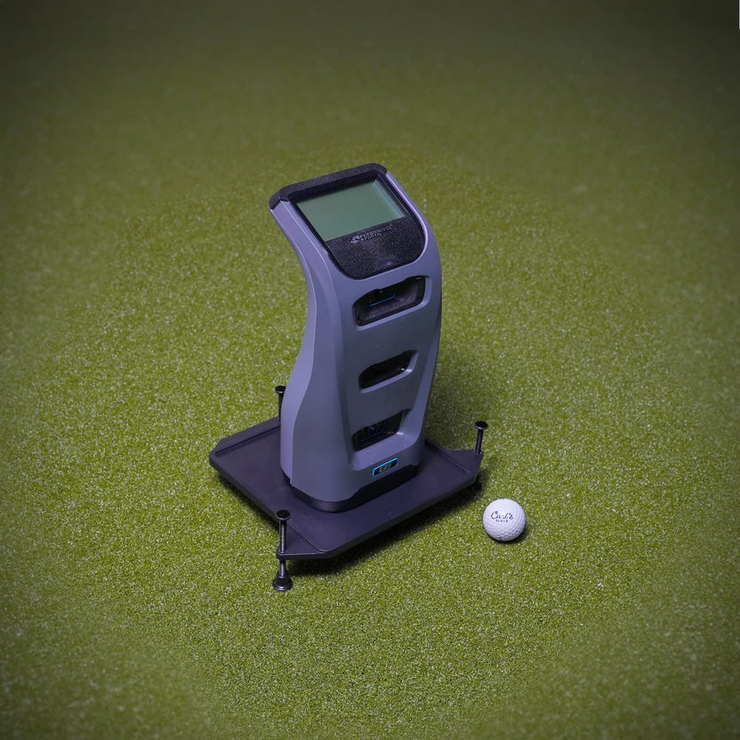 Carl's Place Launch Monitor Alignment Stand – Big Horn Golfer