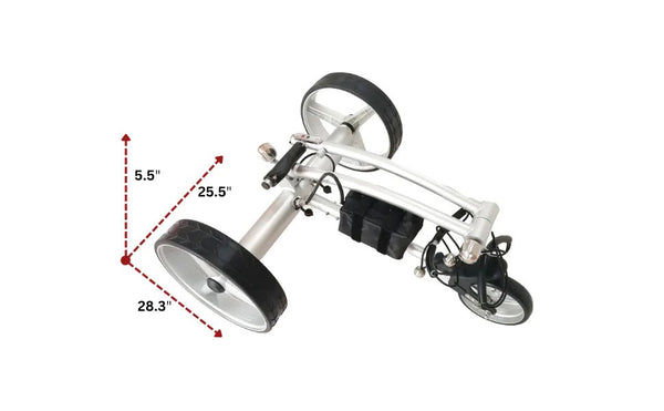 Super E-Caddy Meta Lite Remote Control Electric Push Cart – Big Horn Golfer